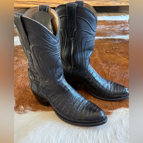 Tecovas | Shoes | Mens Tecovas The Cole Caiman Boots Size 2 D Color ...
